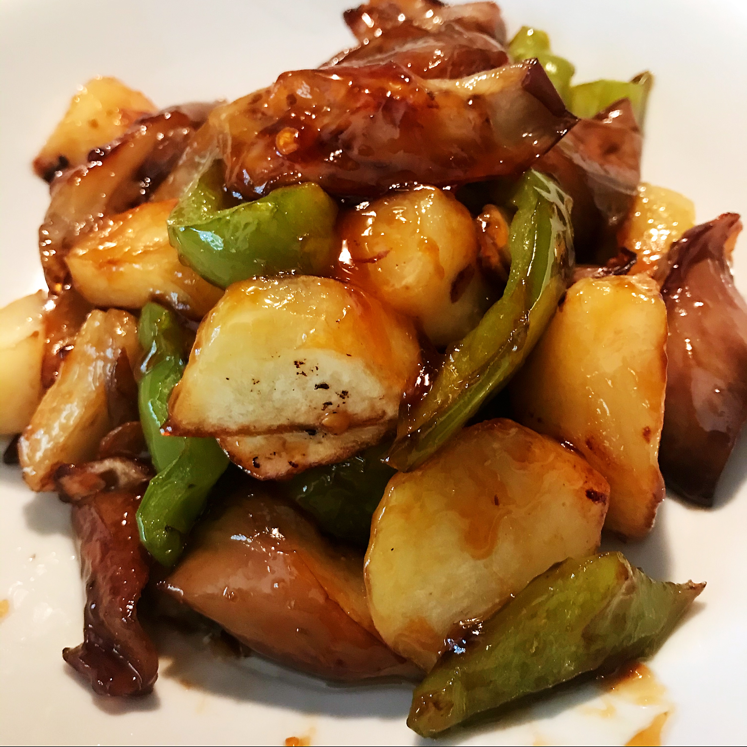 AirGO Di San Xian (eggplant, potato and pepper) – AirGO recipes by ...